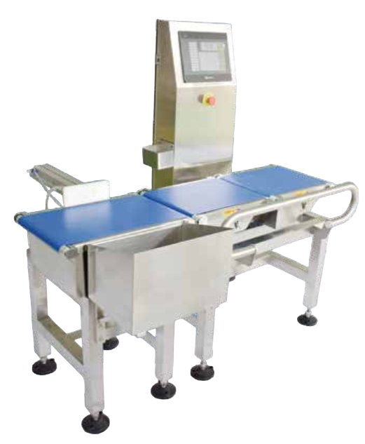 Belt conveyor checkweigher with rejection - Model JLCW 1KG - Sealing Vacuum